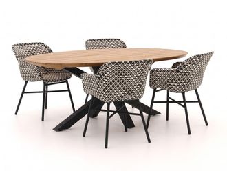 Hartman Hartman Delphine/Stephanie 200cm dining tuinset 5-delig
