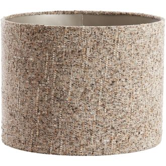 Light & Living Abat-jour - Osire - gris - textile - &oslash; 40cm - - Light&living