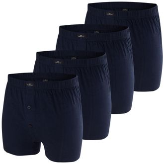 G&ouml;tzburg Herren Boxershorts Shorts 740761 (DE/NL/SE/PL, Alphanumerisch, 3XL, Regular, Regular, 4X Navy)