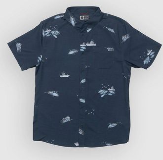 Salty Crew Breezer Perf Button Up Hemd midnight navy