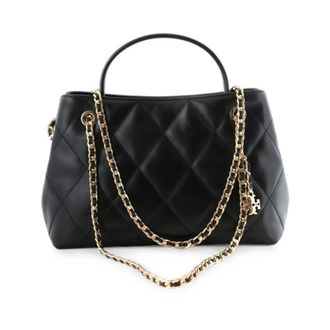 Tory Burch Kleine Kira Diamond Quilt Umh&auml;ngetasche - - Bags - Damen - Schwarzk - ONE SIZE