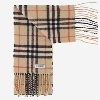 Burberry Cashmere Check Scarf - Multicolor