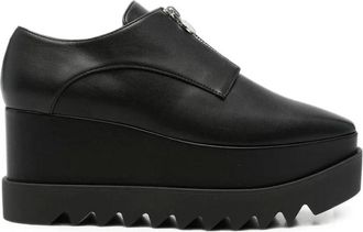 Stella McCartney Femme, Chaussures, Noir, Taille: 36 1/2 EU Compens&eacute;es &agrave; plateforme