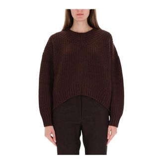 Staud Grober Strickpullover - - Knitwear - Damen - Braun - XS
