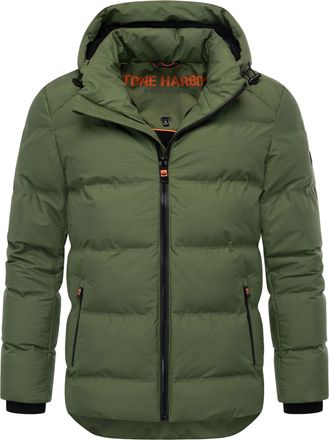Stone Harbor Herren Winterjacke Gavriloo mit abnehmbarer Kapuze & Fleecefutter