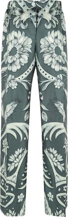 F.R.S. For Restless Sleepers pantalon à détails de fleurs - Vert