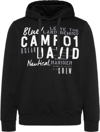 Camp David Kapuzensweatshirt mit Baumwolle