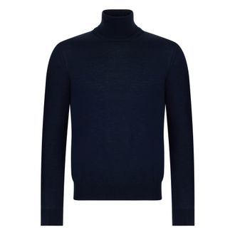 Roberto Collina Homme, Pulls, Bleu, Taille: L Tricots