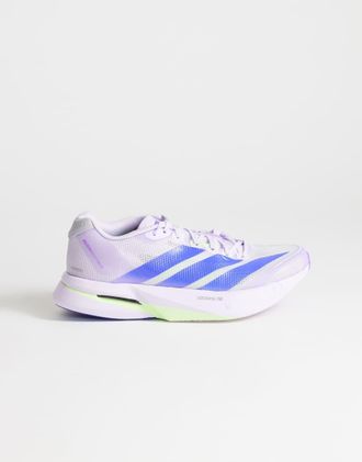 adidas adidas Running - Adizero Boston 13 - Baskets - Violet et vert