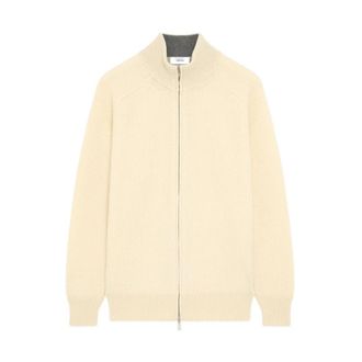 Lardini Baumwollstrickjacke - - Knitwear - Herren - Beige - L