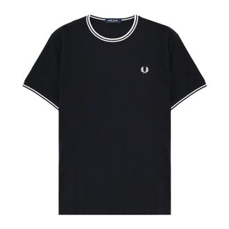 Fred Perry Herren, Oberteile, Blau, XLGr&ouml;&szlig;e