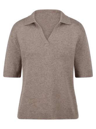 Peter Hahn Pullover Polokragen Peter Hahn beige