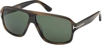 Tom Ford Homme, Accessoires, Brun, Taille: 63 MM William-02 Lunettes de soleil