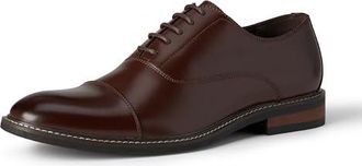 Amazon Essentials Chaussures Oxford Habillées À Bout Rapporté Homme, Cognac, 44.5 EU