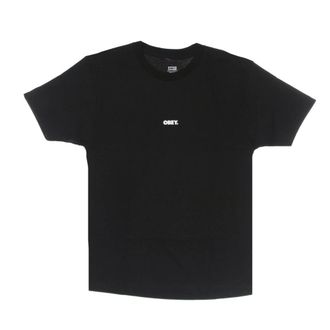 Obey Homme, Tops, Noir, Taille: L T-shirt Classique Noir Manches Courtes Coton
