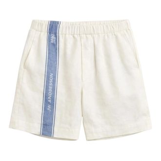 J.W.Anderson Striped Shorts - - Shorts - Herren - Wei&szlig; - M