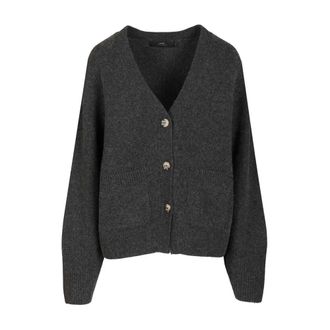 arch4 Janelle V-neck Cardigan - - Knitwear - Damen - Grau - S