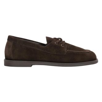 Estro & Luminara Loafer im Bootsschnitt - - Shoes - Damen - Braun - 36 EU