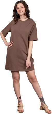 Circolo 1901 Femme, Robes, Brun, Taille: 40 FR Robe Midi