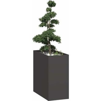 vidaXL Jardini&egrave;re noir 40x80x80 cm acier - Vidaxl