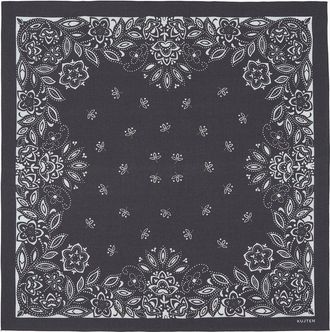 Kujten Grand bandana soie-cachemire - Grand Bandana Helia