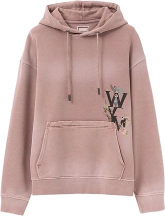 Wooyoungmi Ausgeblichener Hoodie - Rosa