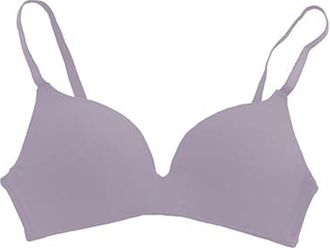 Generic T-shirt pour femme sans fil, fin, sexy, fronc&eacute; et confortable, respirant et sans couture, adapt&eacute; pour dormir, gris, 38