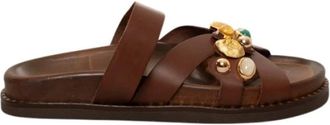 Caryatis Greek Sandals Femme, Chaussures, Brun, Taille: 38 EU Sandalo ciabatta