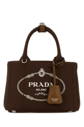 Prada Milano Tote Bag - Brown