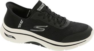 Skechers Confortable Baskets Femme GO Walk Arch FIT VALC Tejido Noir Talla 38