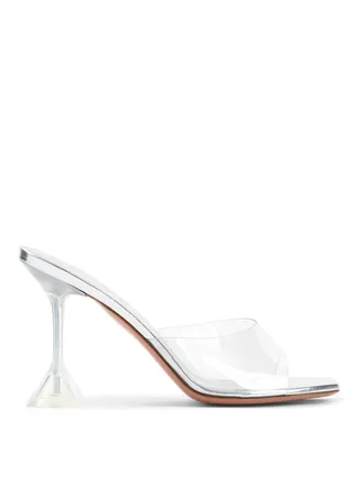 Amina Muaddi Sandales - Couleur Chair