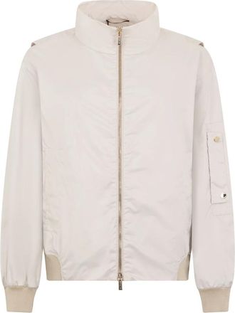 Moorer Femme, Vestes, Beige, Taille: 42 FR Veste Rembourr&eacute;e avec Fermeture &Eacute;clair