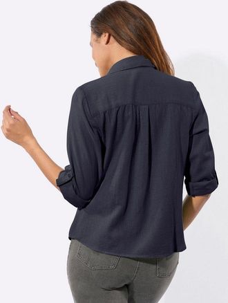 Witt Klassische Bluse Flanell-Bluse Langarm
