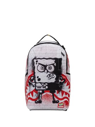 Sprayground sac à dos à imprimé Sponge Bob - Blanc
