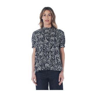 Aspesi Femme, Blouses et Chemises, Multicolore, Taille: 36 FR Chemise &agrave; Manches Courtes en Popeline