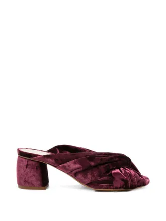 Forte_Forte Sandales &agrave; talons en velours