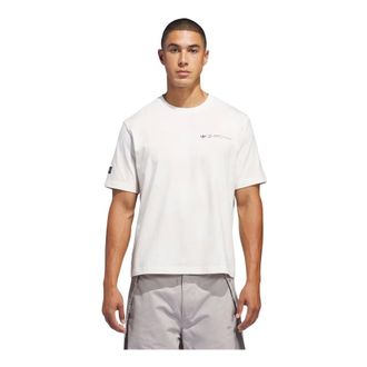 adidas Homme, Sport, Blanc, Taille: M Logo Motif T-Shirt