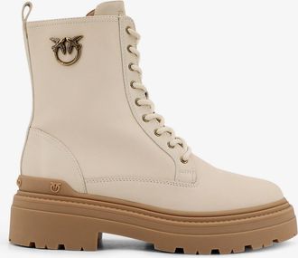 Pinko Mia 11 leather ankle boots - PINKO - gender_Woman