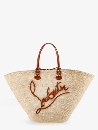 Christian Louboutin Cabata Large raffia shoulder bag - CHRISTIAN LOUBOUTIN - gender_Woman