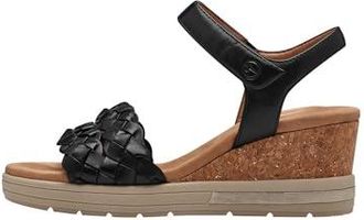 Tamaris Comfort Bottes Femme avec Semelle Amovible, déperlantes, Noir (Nappa Noir), Taille 42 EU