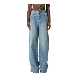 Zimmermann Femme, Jeans, Bleu, Taille: W27 Jean Large Bleu Classique