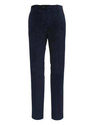 Maurizio Baldassari corduroy-texture trousers - Blau