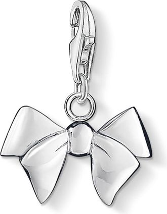 Thomas Sabo Thomas Sabo Damen-Charm Club-Anhänger Schleife 925er Sterlingsilber 0619-001-12