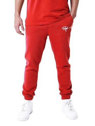 Project X Paris Bas de Jogging Unisexe Essentials Rouge XL