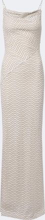 Missoni Robe longue Zigzag en lam&eacute;