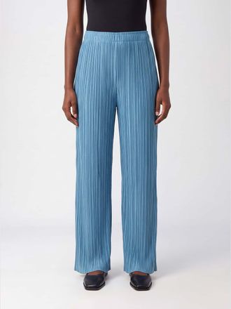 Pleats Please Issey Miyake Hose Damen Farbe Blau