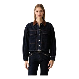 Gaud&igrave; Veste en jean - Femme - Vestes - Bleu - Taille: 36 FR