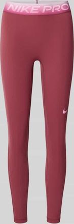 Nike Slim Fit Sport-Leggings mit Logo-Print