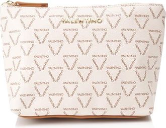 Valentino Lady RE, Handbag Femme, Bianco/Cuoio, Talla Unica