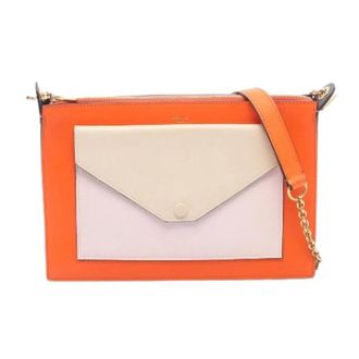 Celine Pre-owned Sac bandouli&egrave;re en cuir tricolore - Femme - Pre-owned - Multicolore - Taille: ONE Size